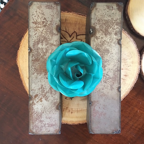 boutique | Wall Decor | Rustic Metal Letter H | Poshmark